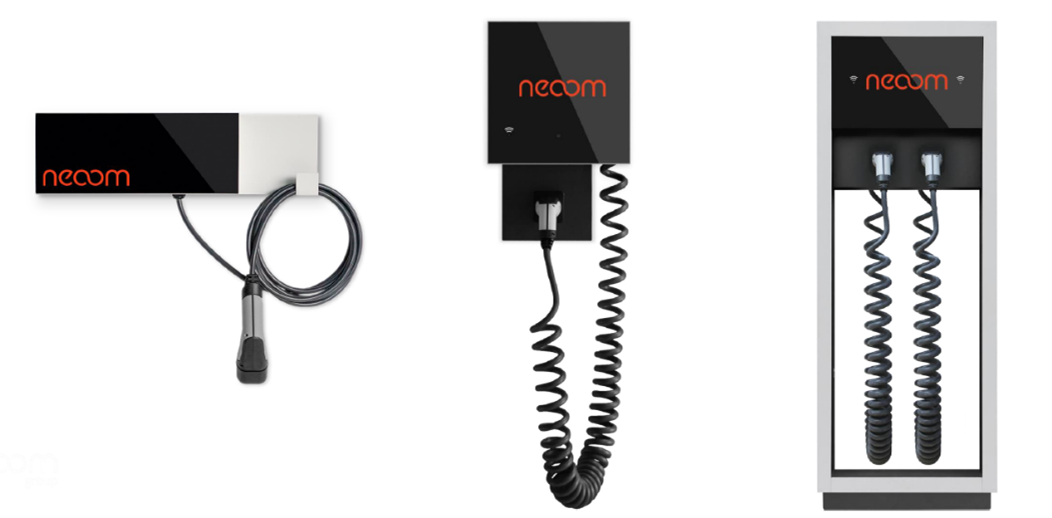 neoom Ladestationen auslaufend